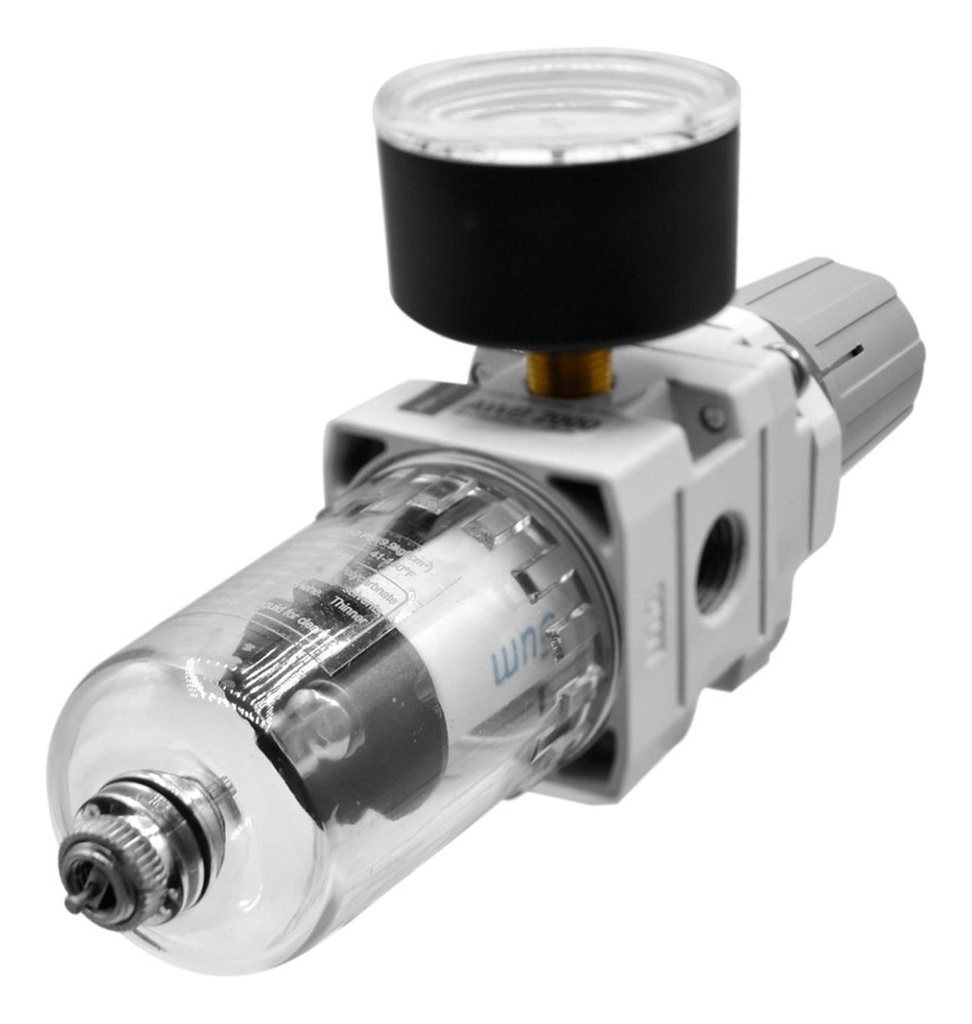 Filtro-regulador baja presión, 1/4" NPT | Instrutek